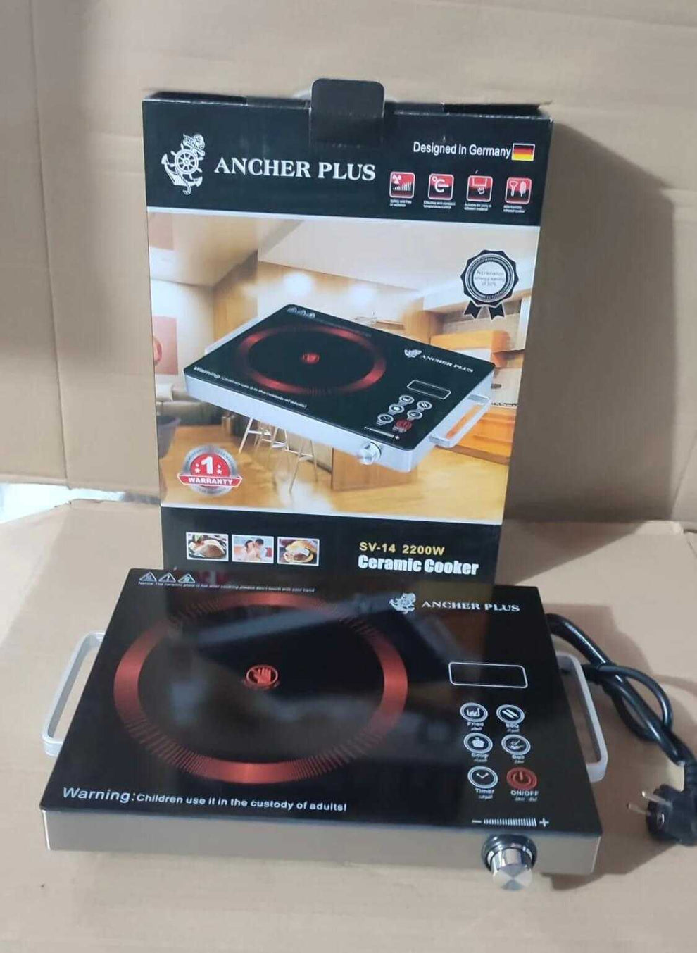 ancher plus Electric digital hot plate infrared cooker – Every Home Need