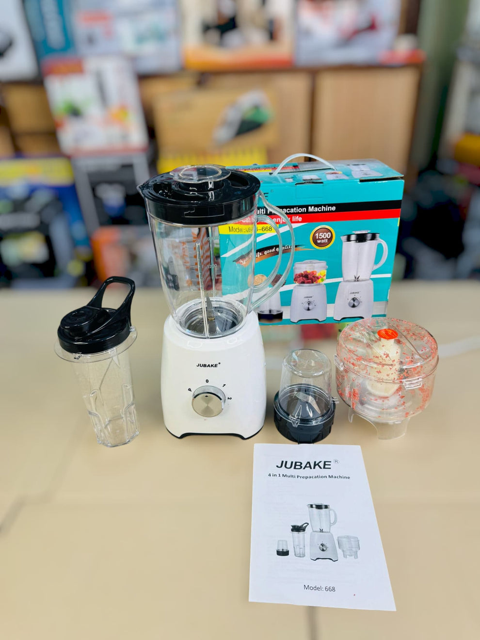 jubake 4 in 1 multifunctional blender chopper – Every Home Need