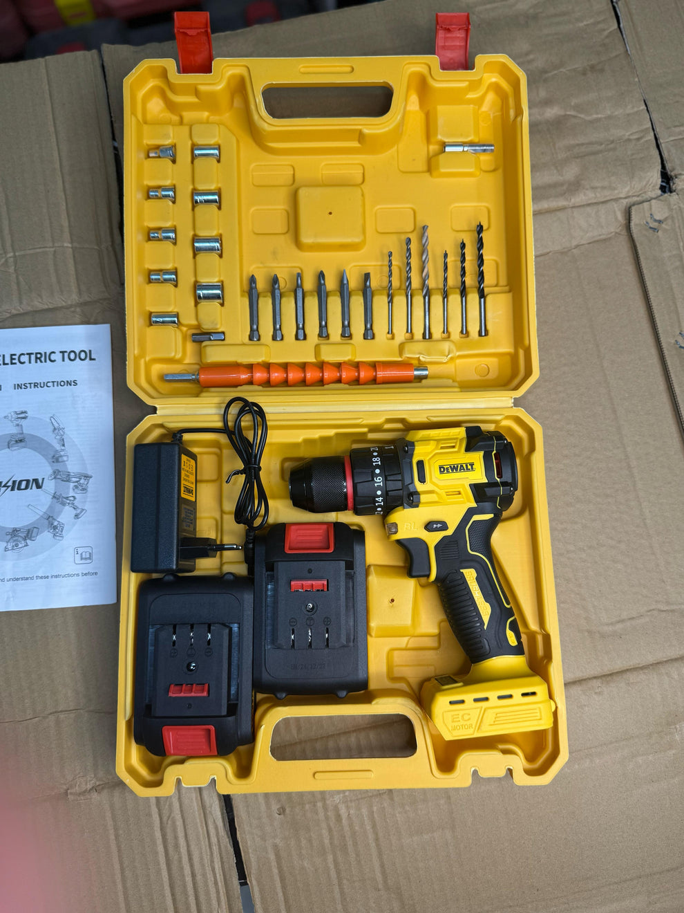 Dewalt brushless commercial drill machine set 36v – Every Home Need